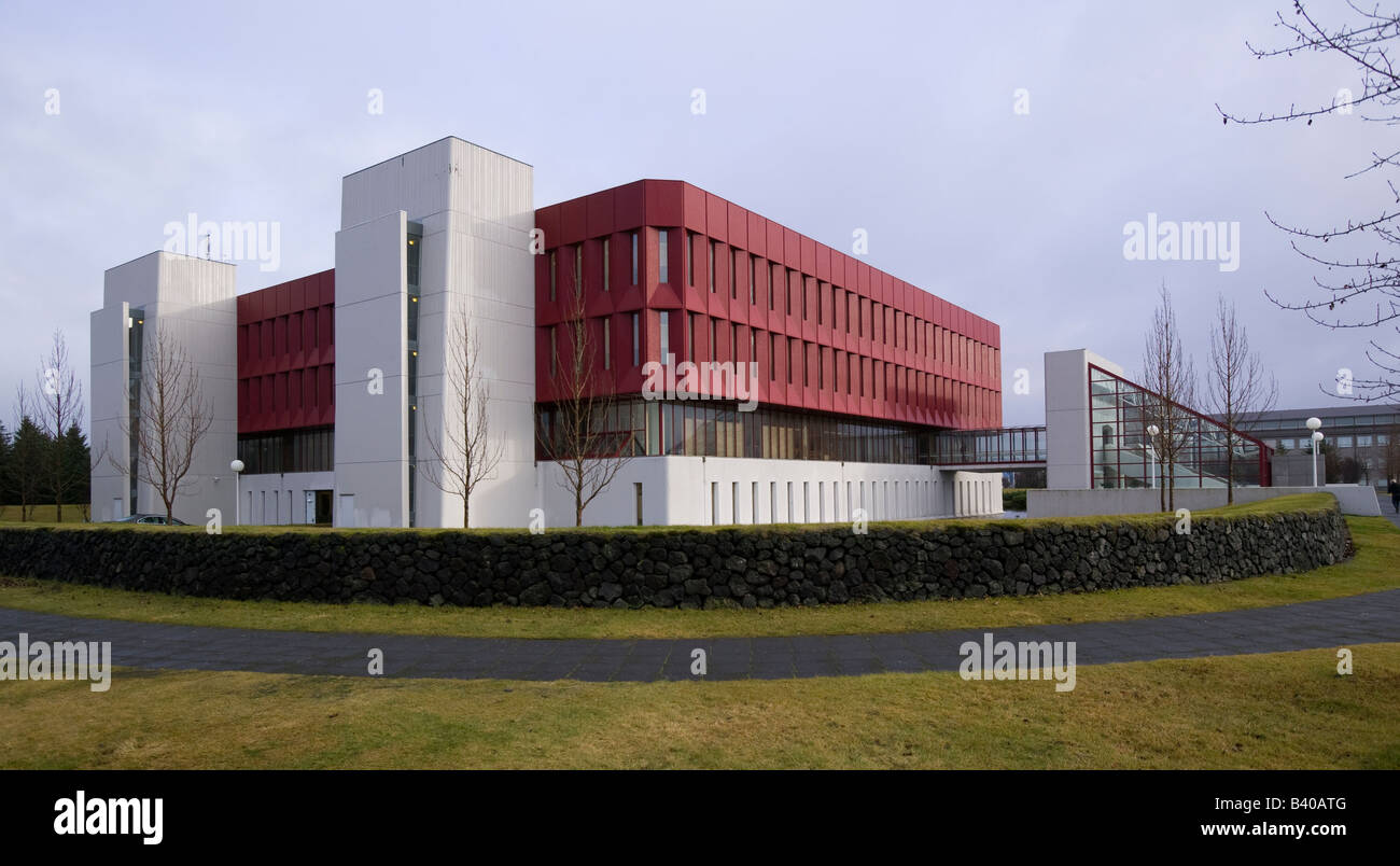 The University Library, Reykjavik, Iceland Stock Photo - Alamy