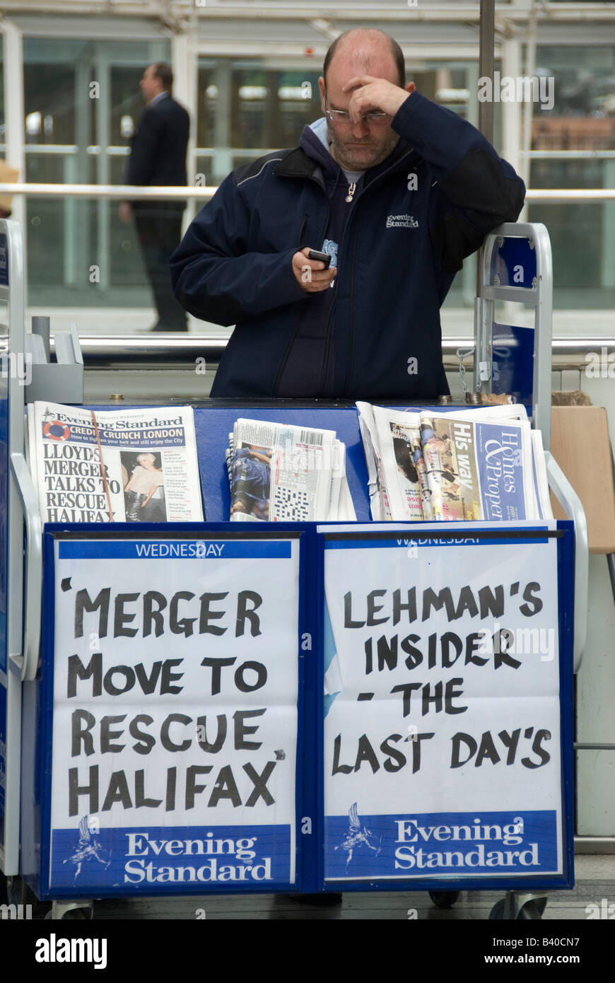 2008 credit crunch hi-res stock photography and images - Alamy