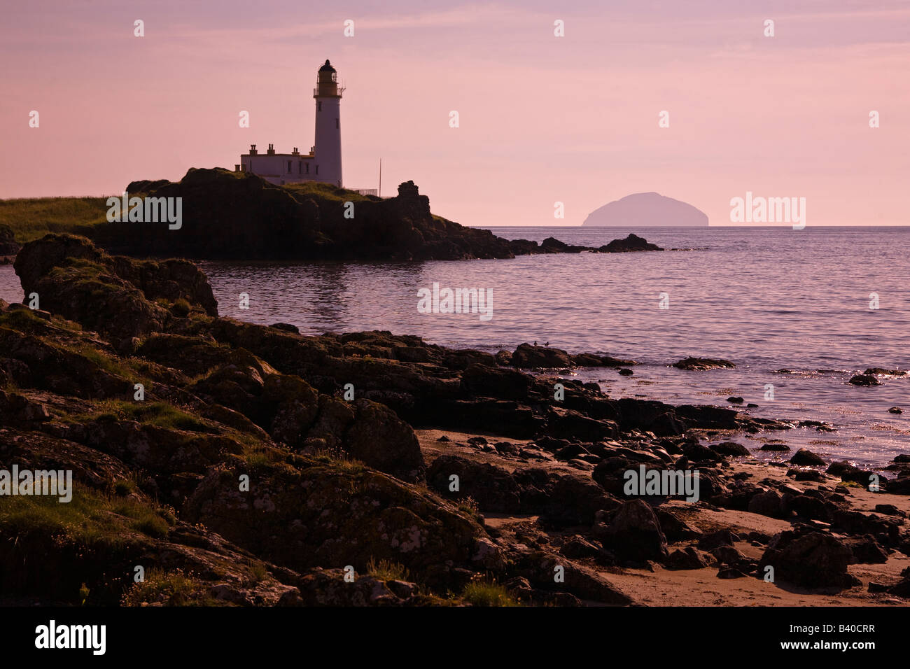 Ailsa craig lighthouse hi-res stock photography and images - Alamy