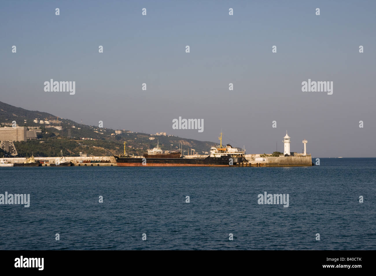 beacon in sea Stock Photo - Alamy