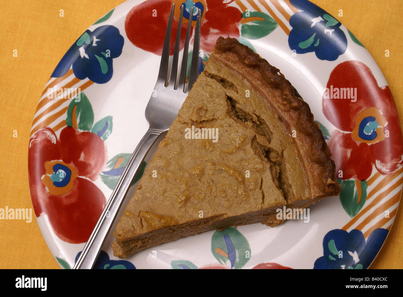 Fork next to pie hi-res stock photography and images - Alamy