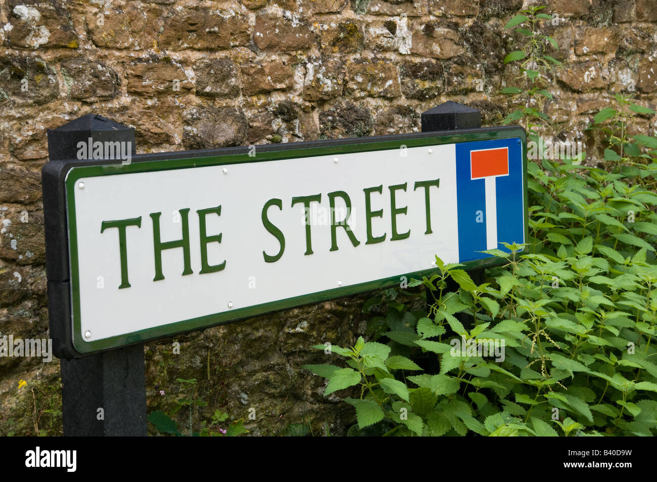 The Street Sign Stock Photo - Alamy
