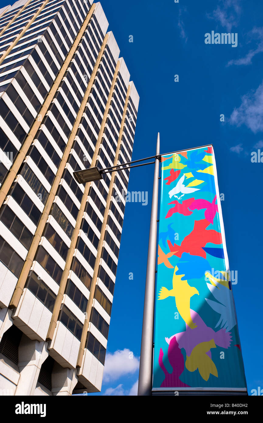 LWT Building Kent House seen from Upper Ground SE1 London United ...
