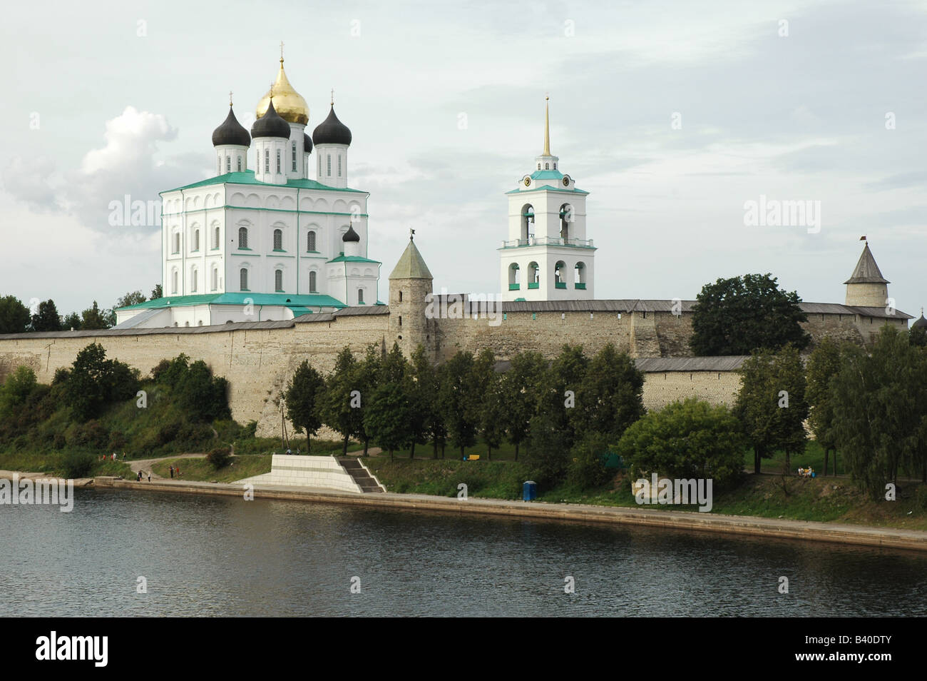 Pskov kremlin - Krom Stock Photo - Alamy