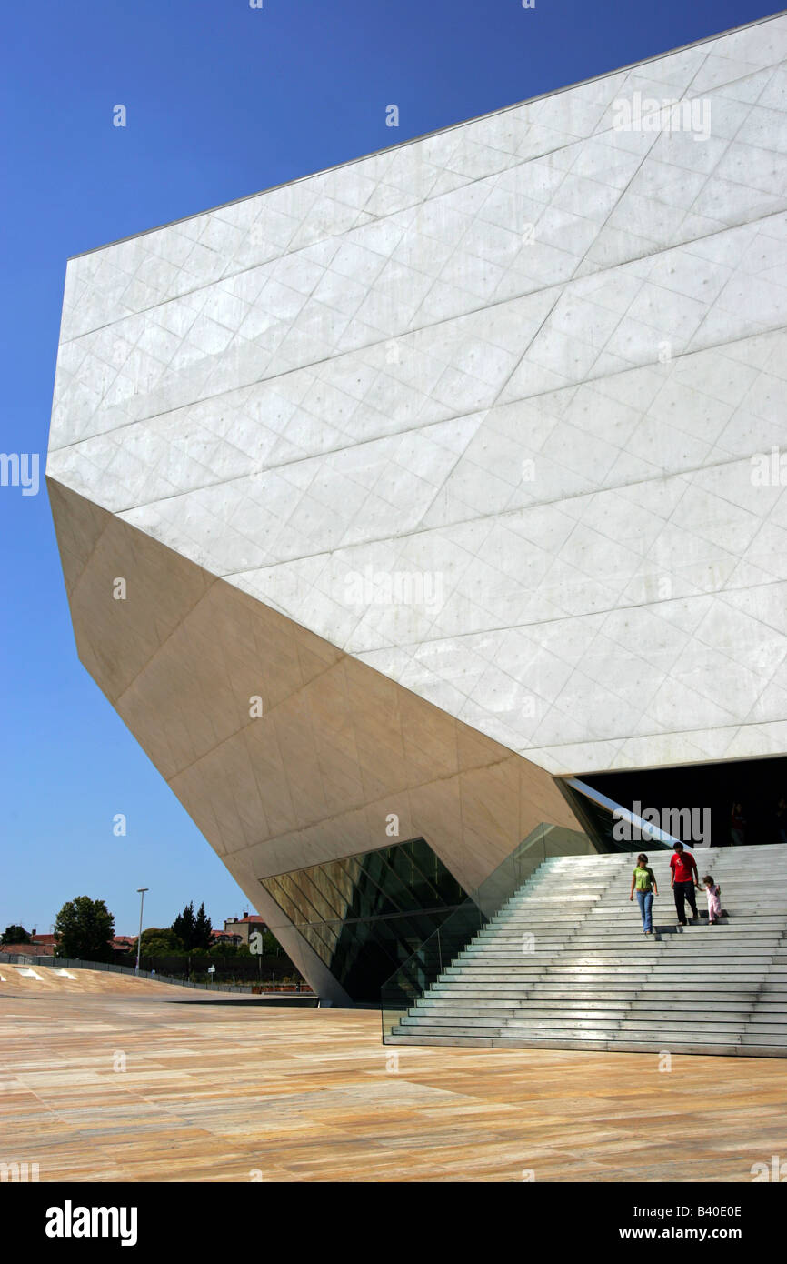 Casa da Música, major concert hall space in Porto, Portugal Stock Photo ...