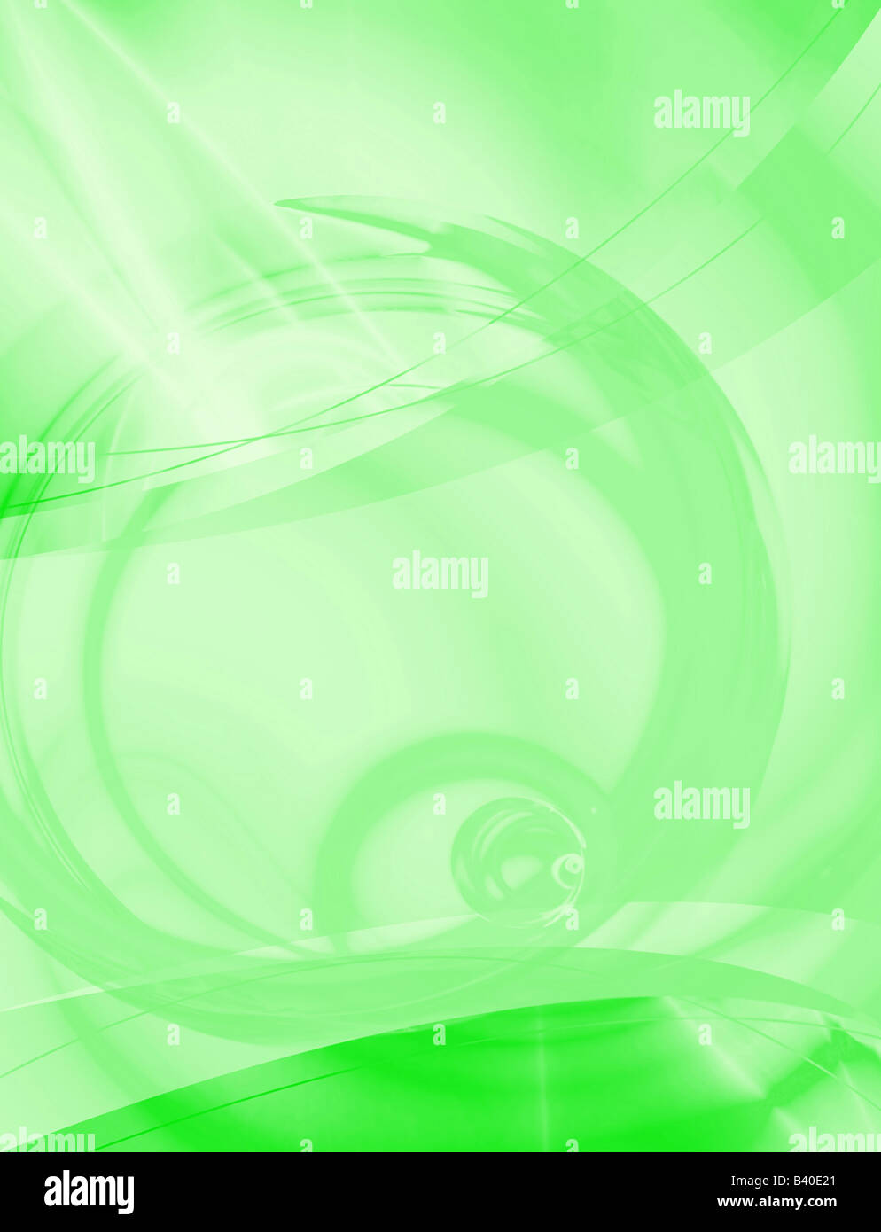 A green abstract background layout you can use as a template for any ...