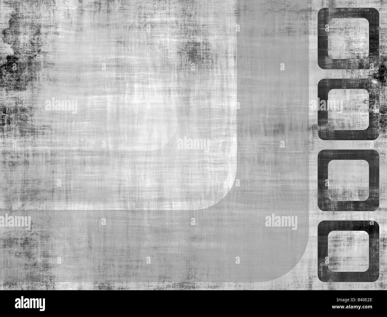 An illustrated grunge layout works great as an ad layout or background ...