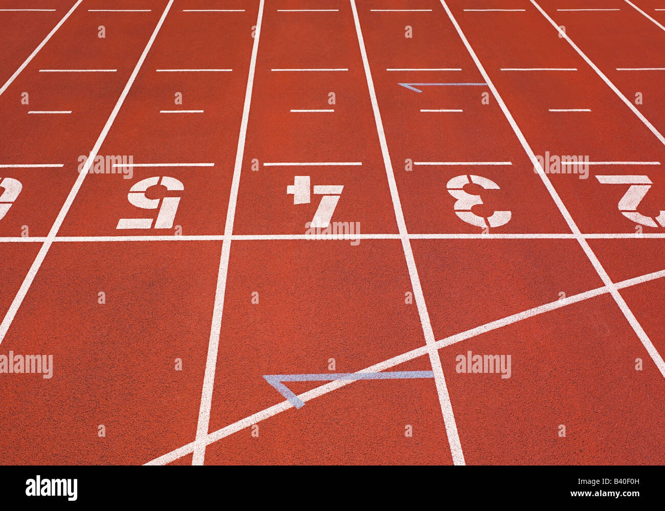 Numbers on running track Stock Photo - Alamy Numbers on running track Stock Photo - Alamy