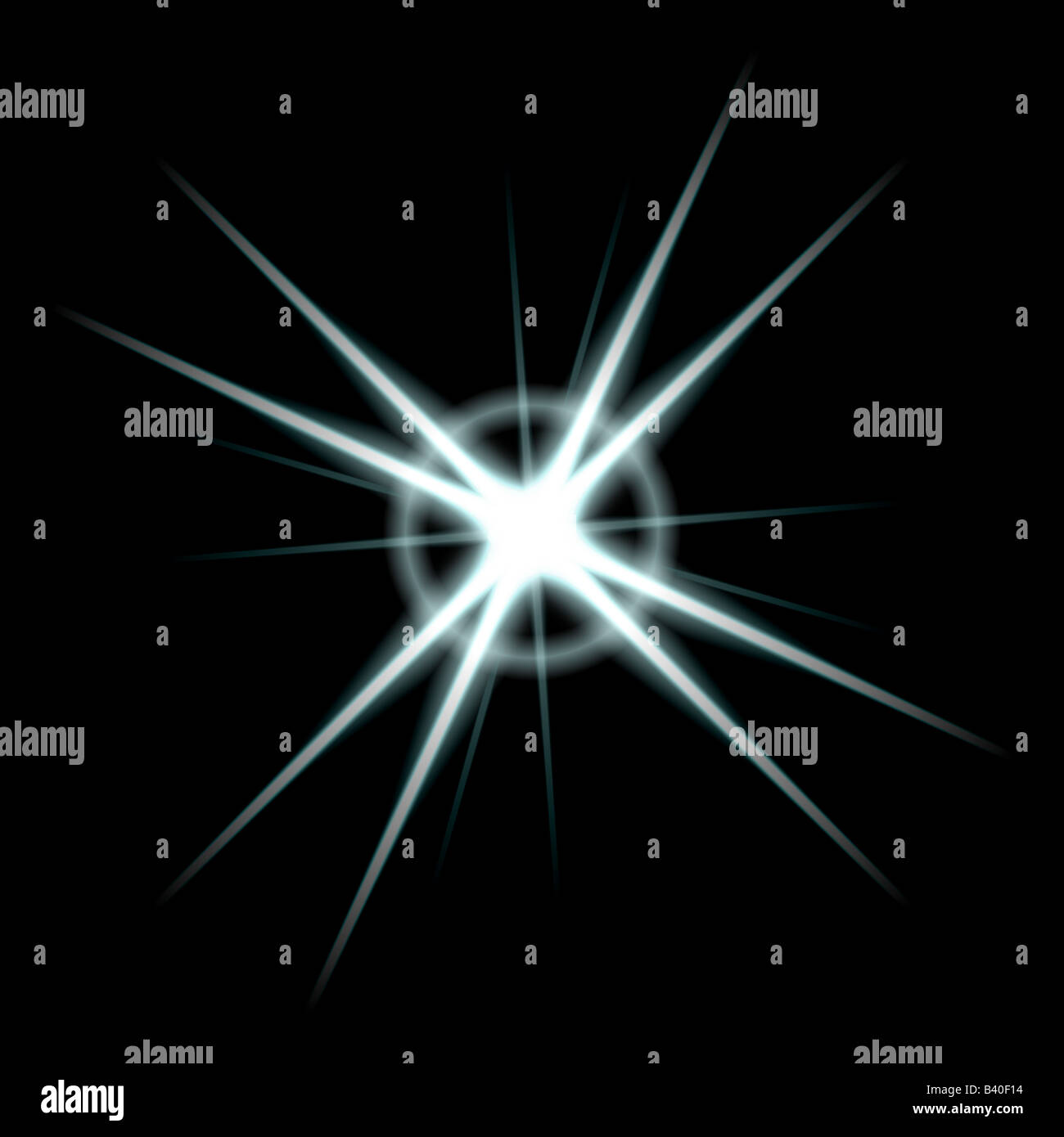 An abstract lens flare Works great as a background Stock Photo - Alamy