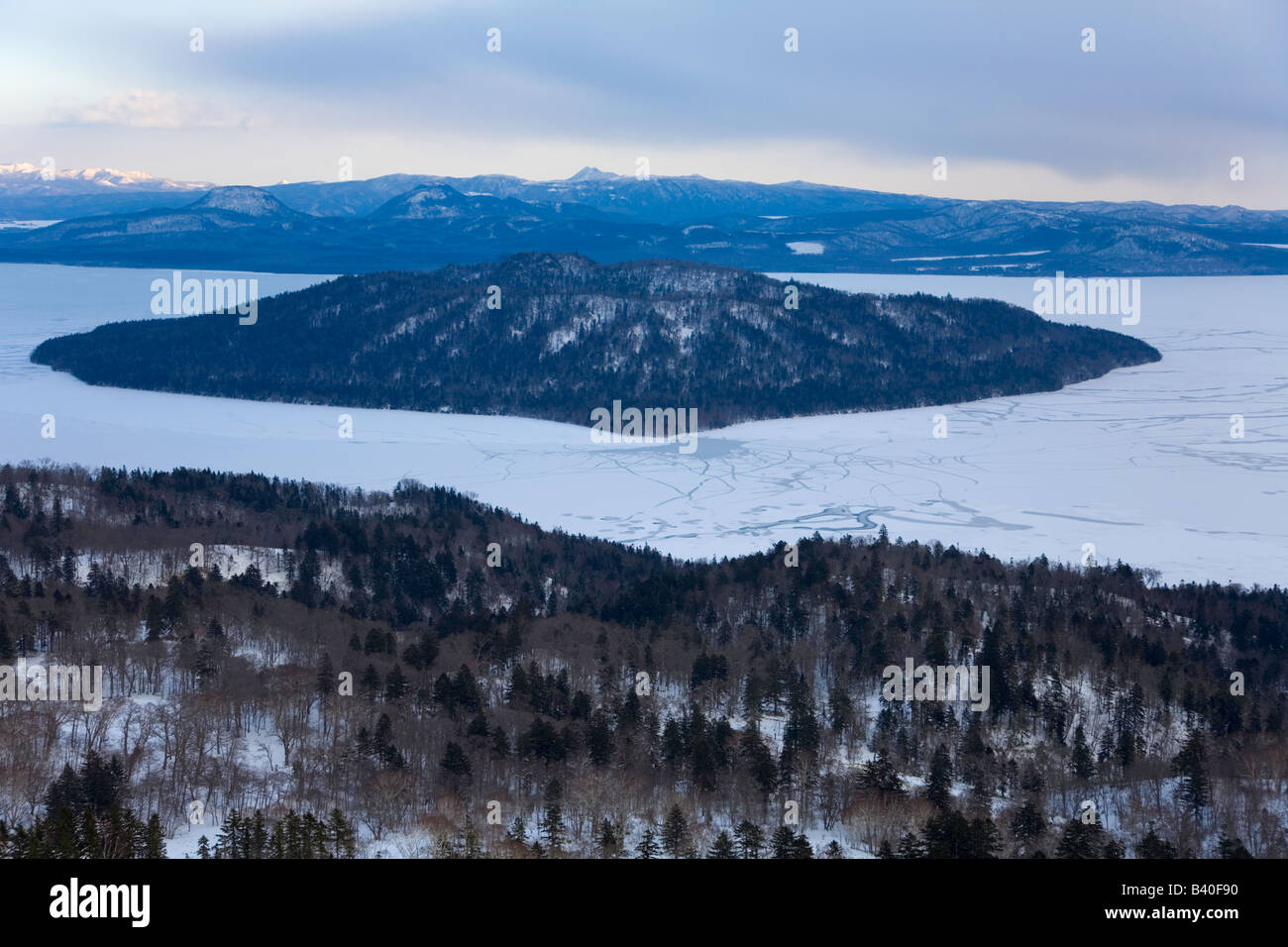 Akan national park volcano hi-res stock photography and images - Alamy