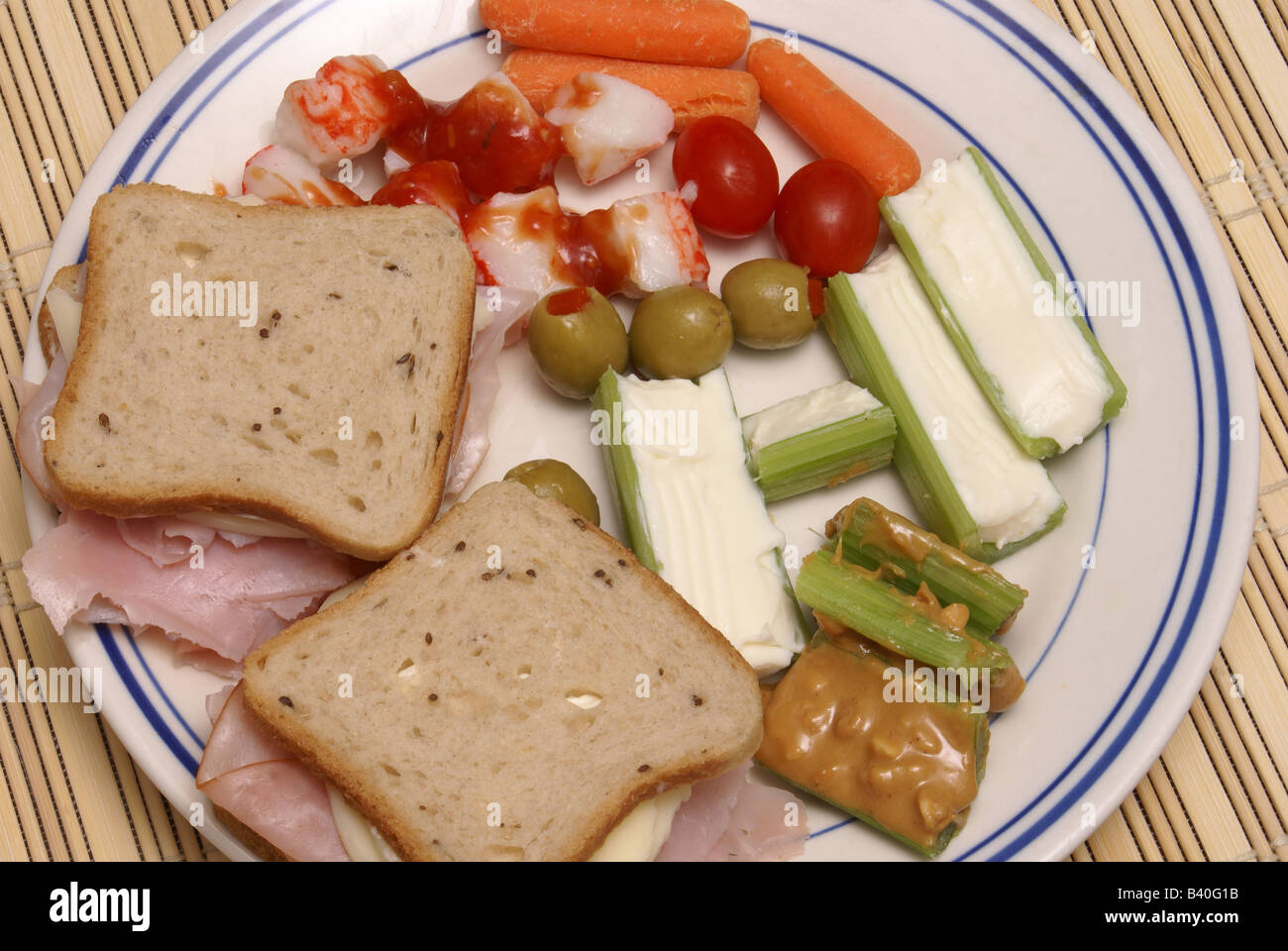 Well balanced meal hi-res stock photography and images - Alamy