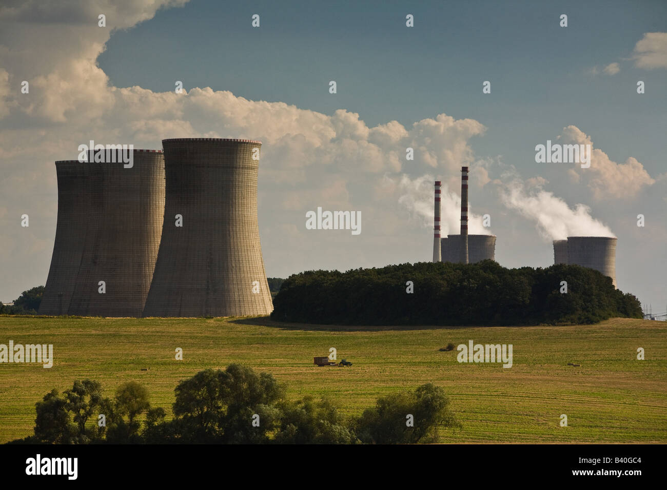 Mochovce nuclear power plant Stock Photo - Alamy