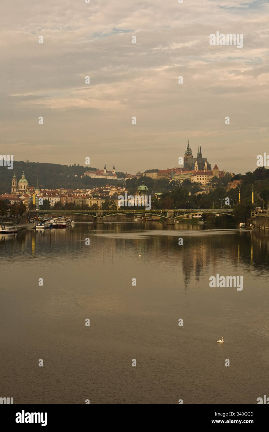 Vltava River in Prague Stock Photo - Alamy