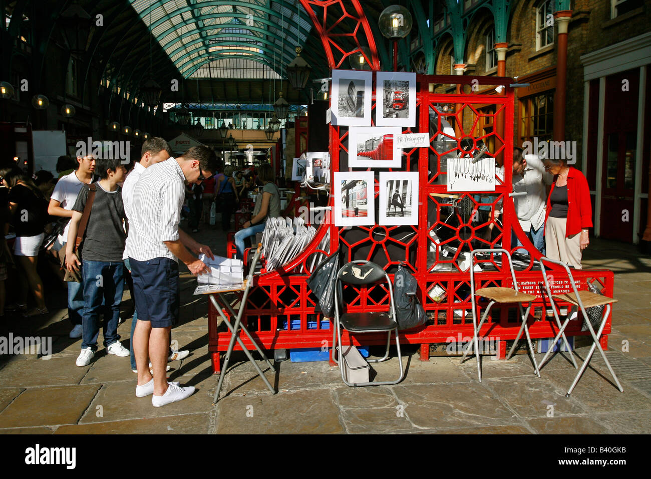 Covent Garden market London England UK Stock Photo - Alamy