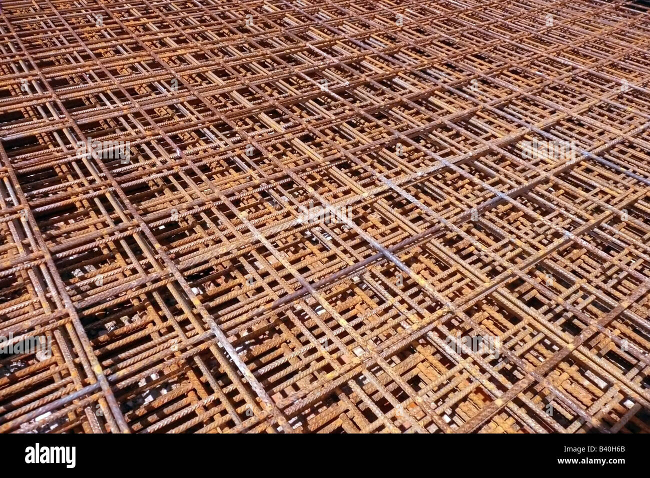 Structural steel grid Stock Photo - Alamy
