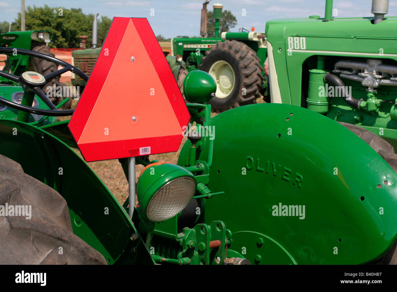 Slow moving vehicle hi-res stock photography and images - Alamy