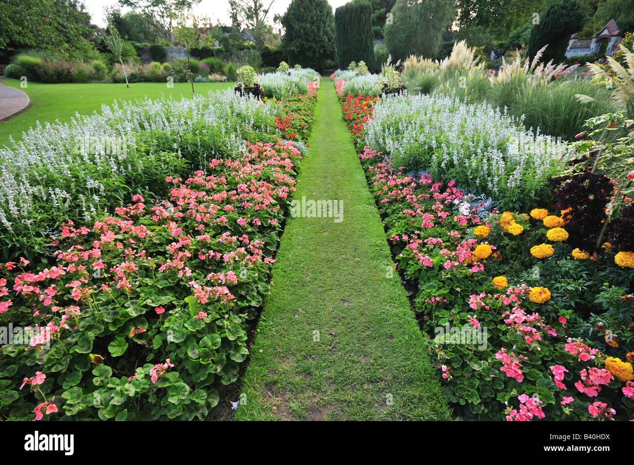 Southover Grange Gardens in Lewes, East Sussex, England Stock Photo - Alamy