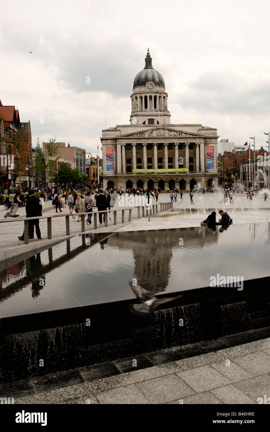Old Market Square Nottingham Stock Photo - Alamy