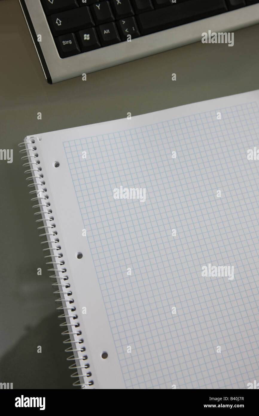 Notepad ring binder write block hi-res stock photography and images - Alamy