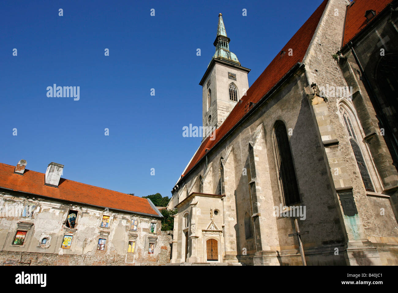Cathedral of St Martin Bratislava Slovakia Stock Photo - Alamy