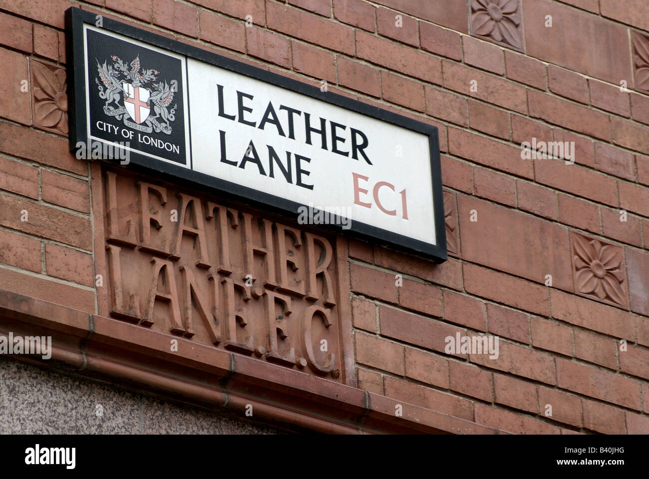 Leather Lane Sign High Resolution Stock Photography and Images - Alamy