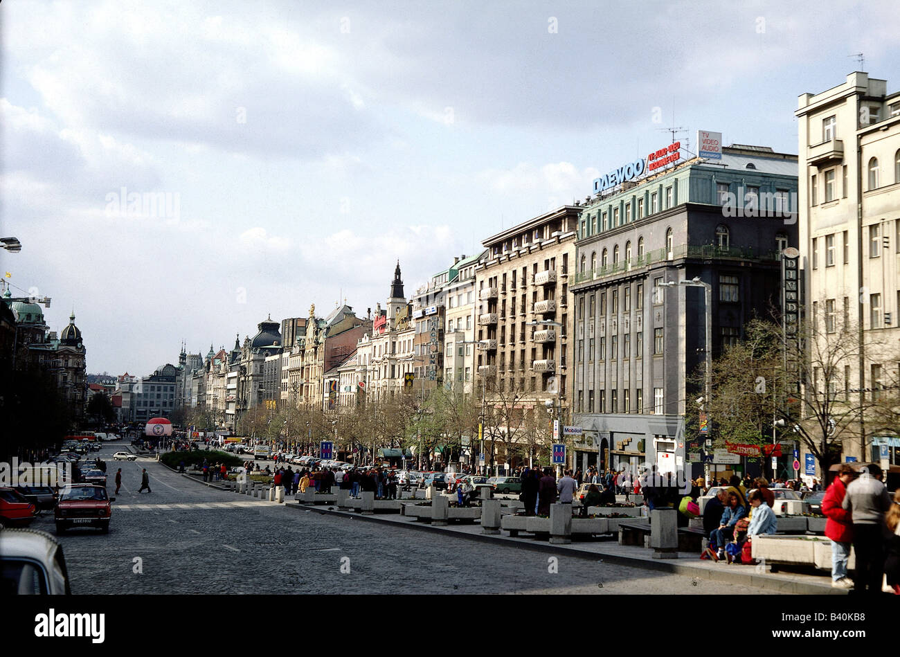 Venceslas wenceslas square hi-res stock photography and images - Alamy