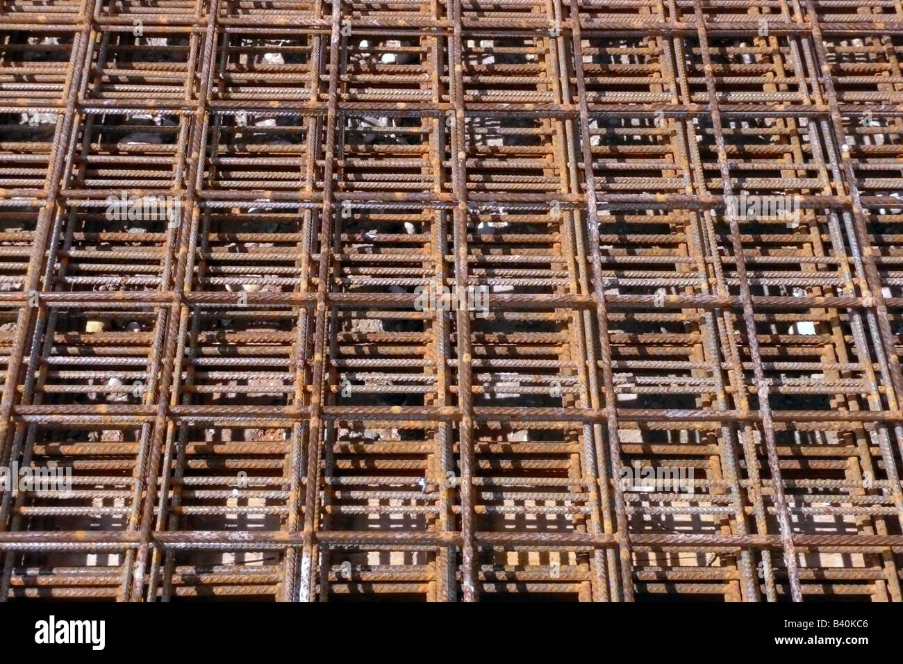 Structural steel grid Stock Photo - Alamy