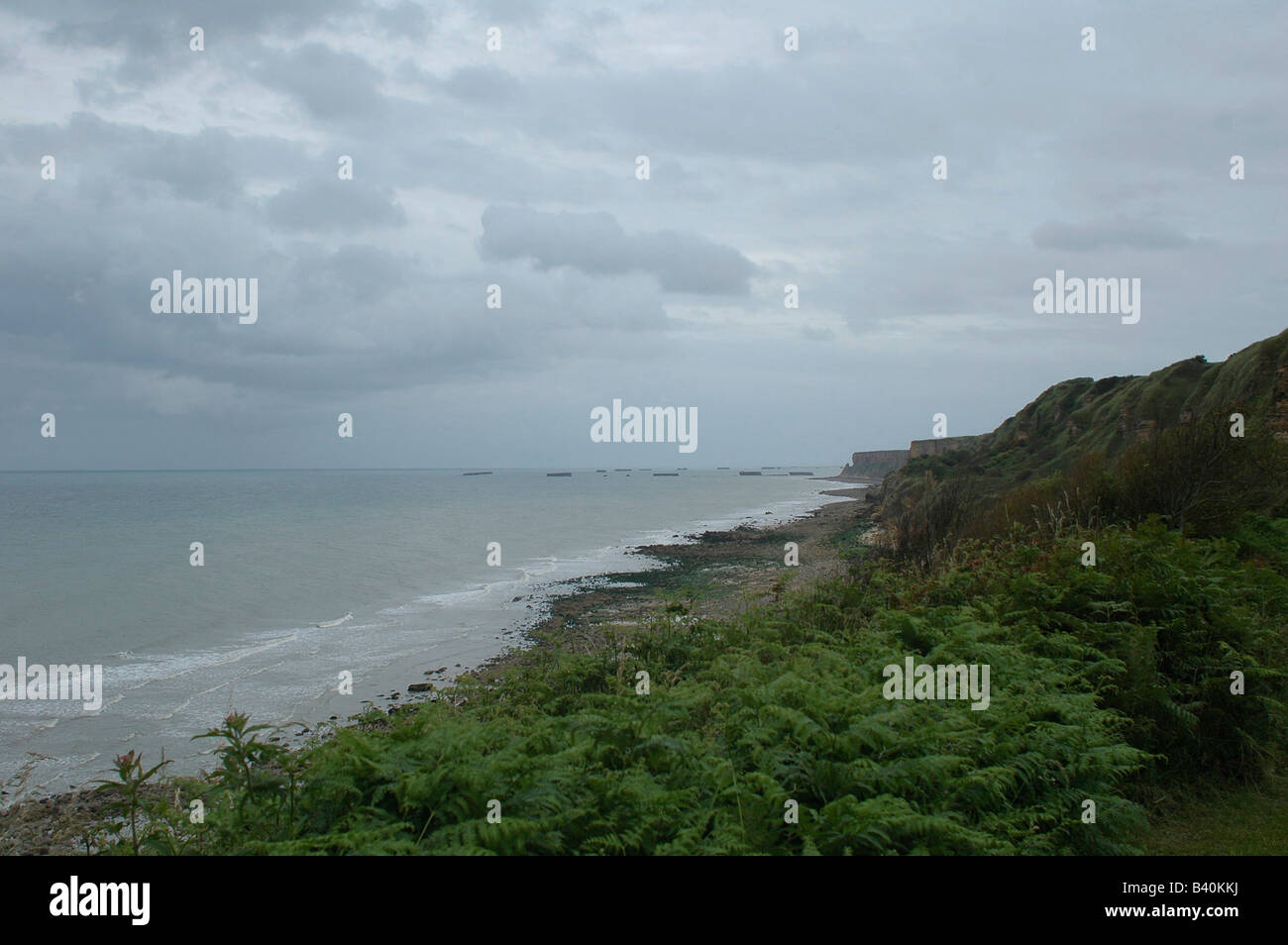 Flags omaha beach hi-res stock photography and images - Alamy