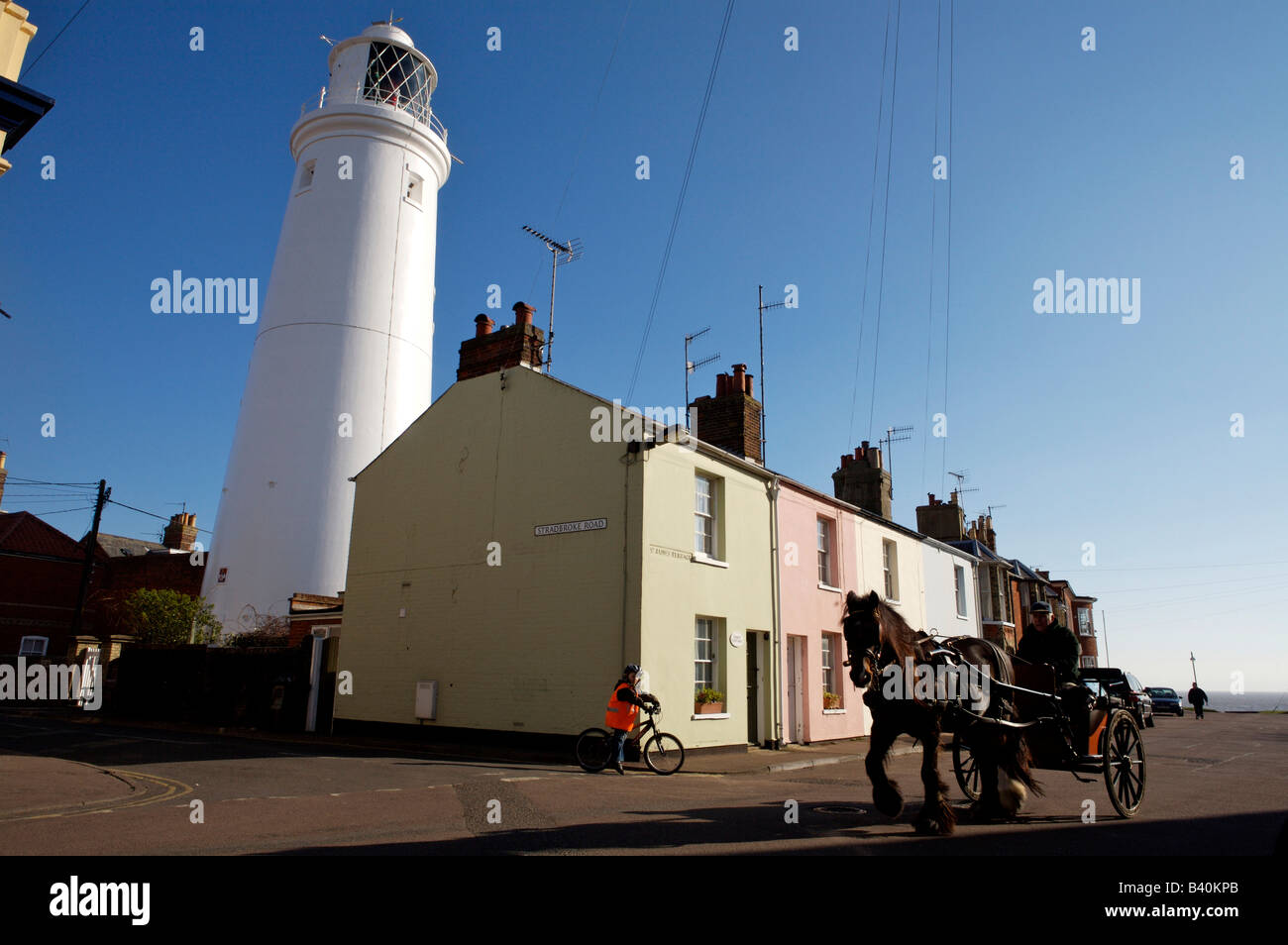 Lighthouse Southwold Suffolk Stock Photo - Alamy