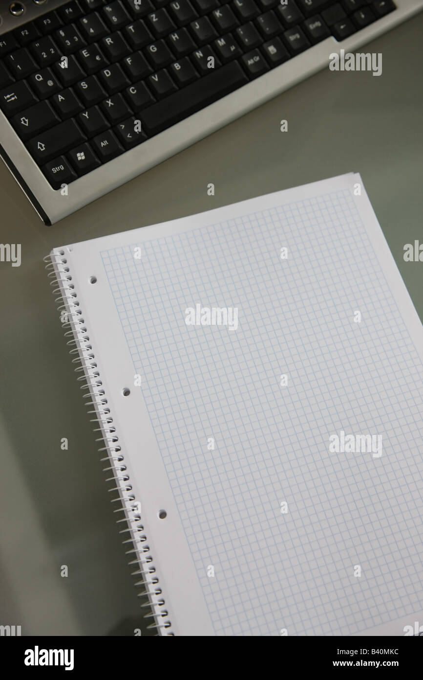 Notepad ring binder write block hi-res stock photography and images - Alamy