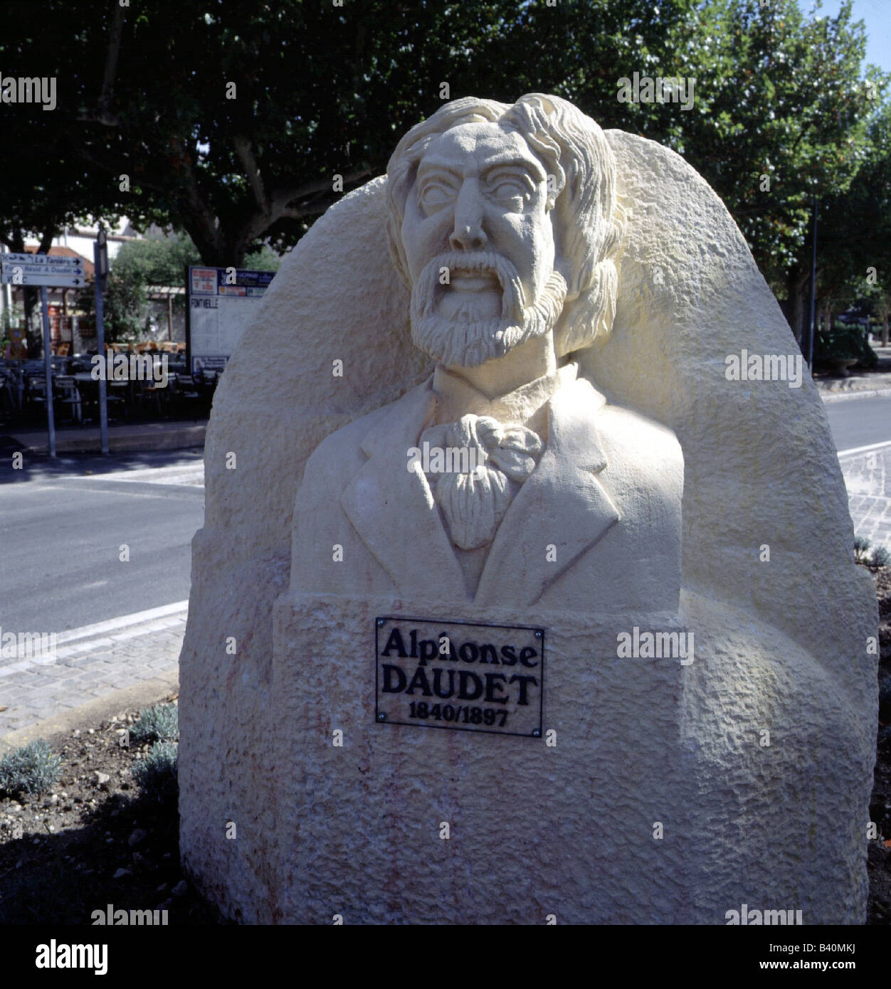 Alphonse daudet french writer 1840 1897 hi-res stock photography and ...