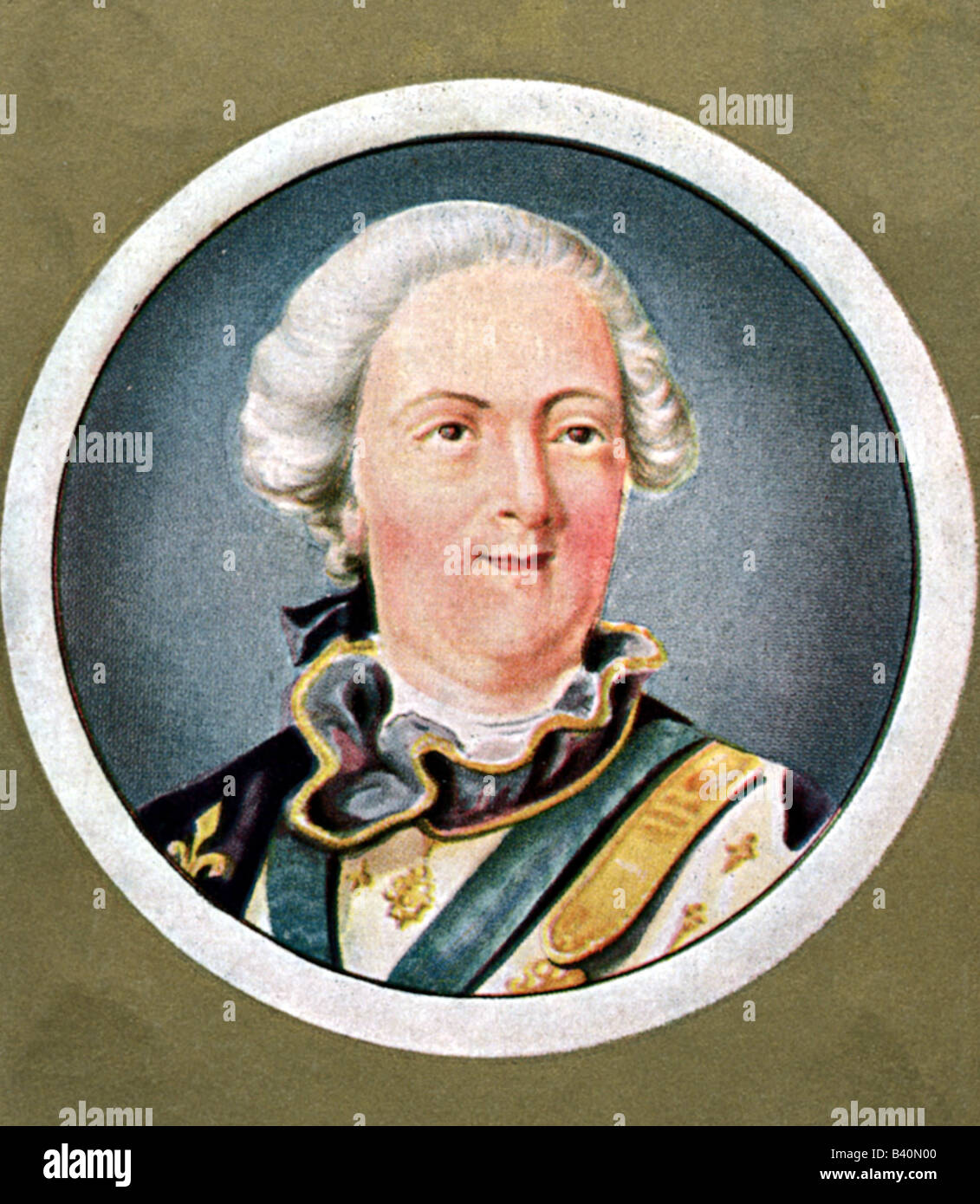 Louis XV, 15.2.1710 - 10.5.1774, King of France 1.9.1715 - 10.5.1774 ...