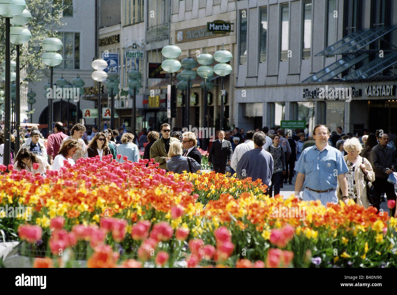 geography / travel, Germany, Bavaria, Munich, pedestrian precinct ...