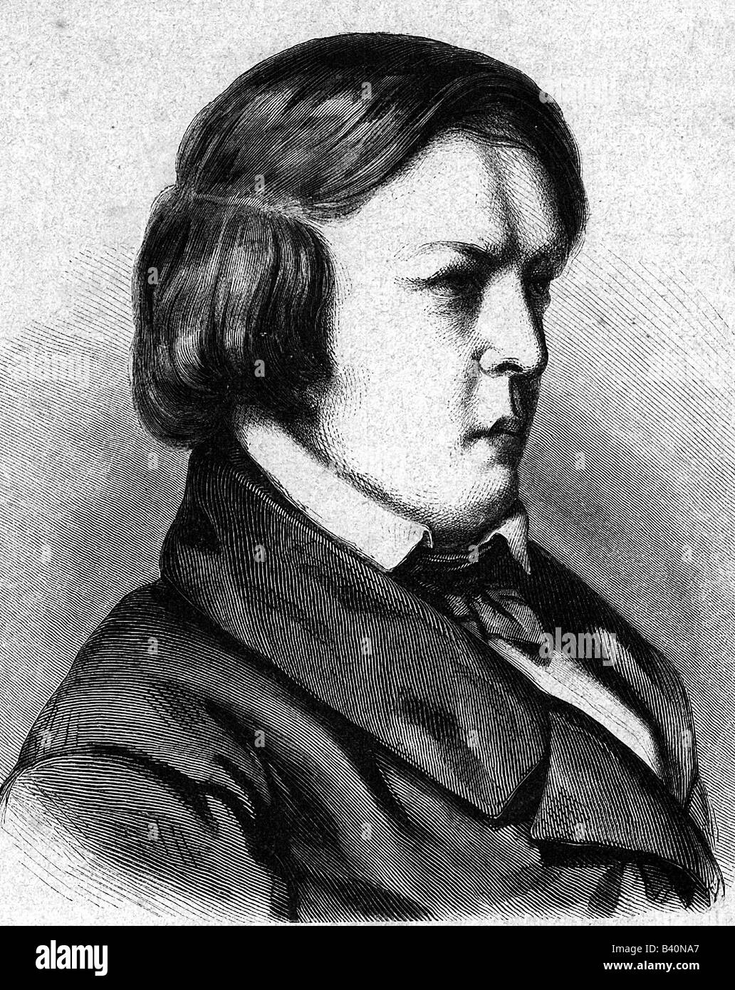 Portrait of robert schumann hi-res stock photography and images - Alamy
