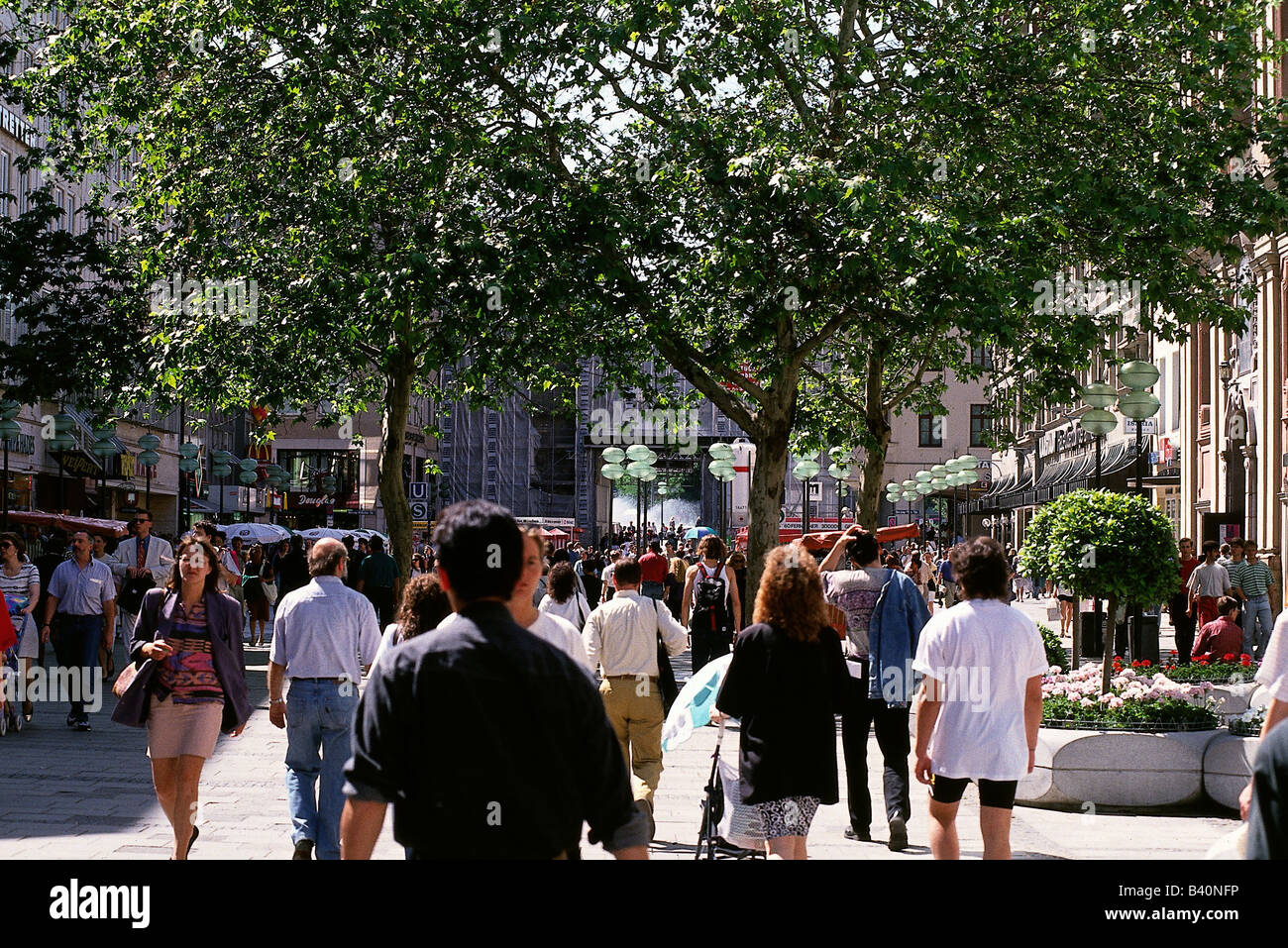 geography / travel, Germany, Bavaria, Munich, pedestrian precinct ...