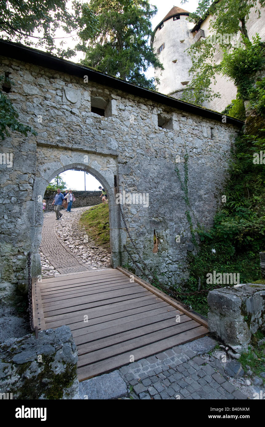 Historic wall entrance court hi-res stock photography and images - Alamy