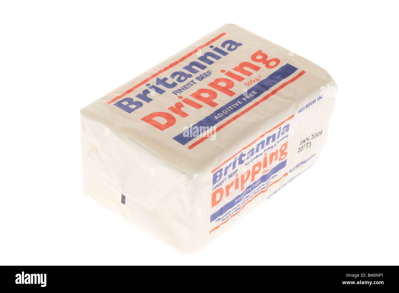 Beef dripping block hi-res stock photography and images - Alamy
