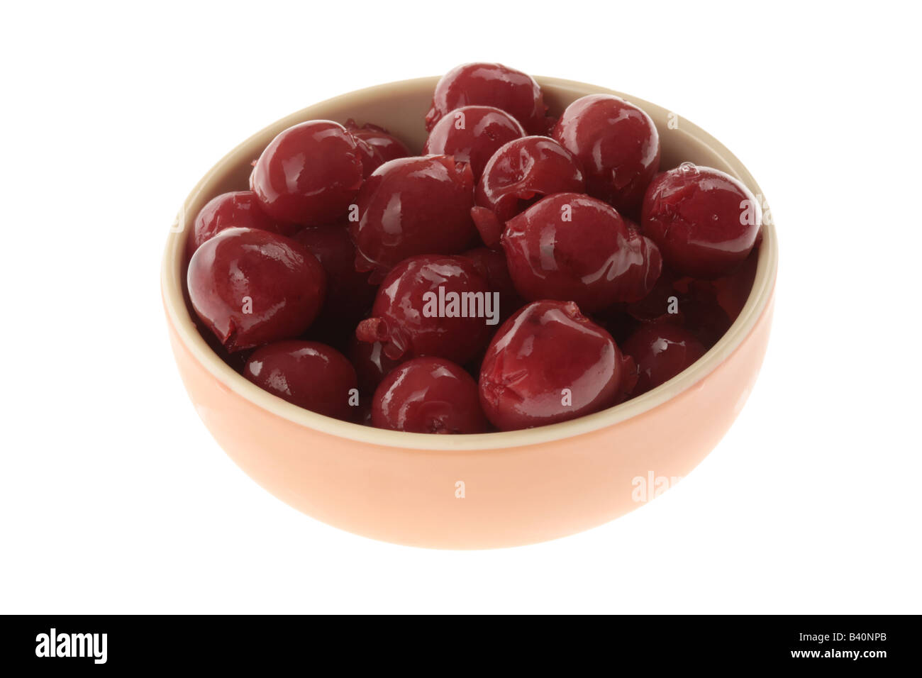 Bowl of Cherries Stock Photo - Alamy