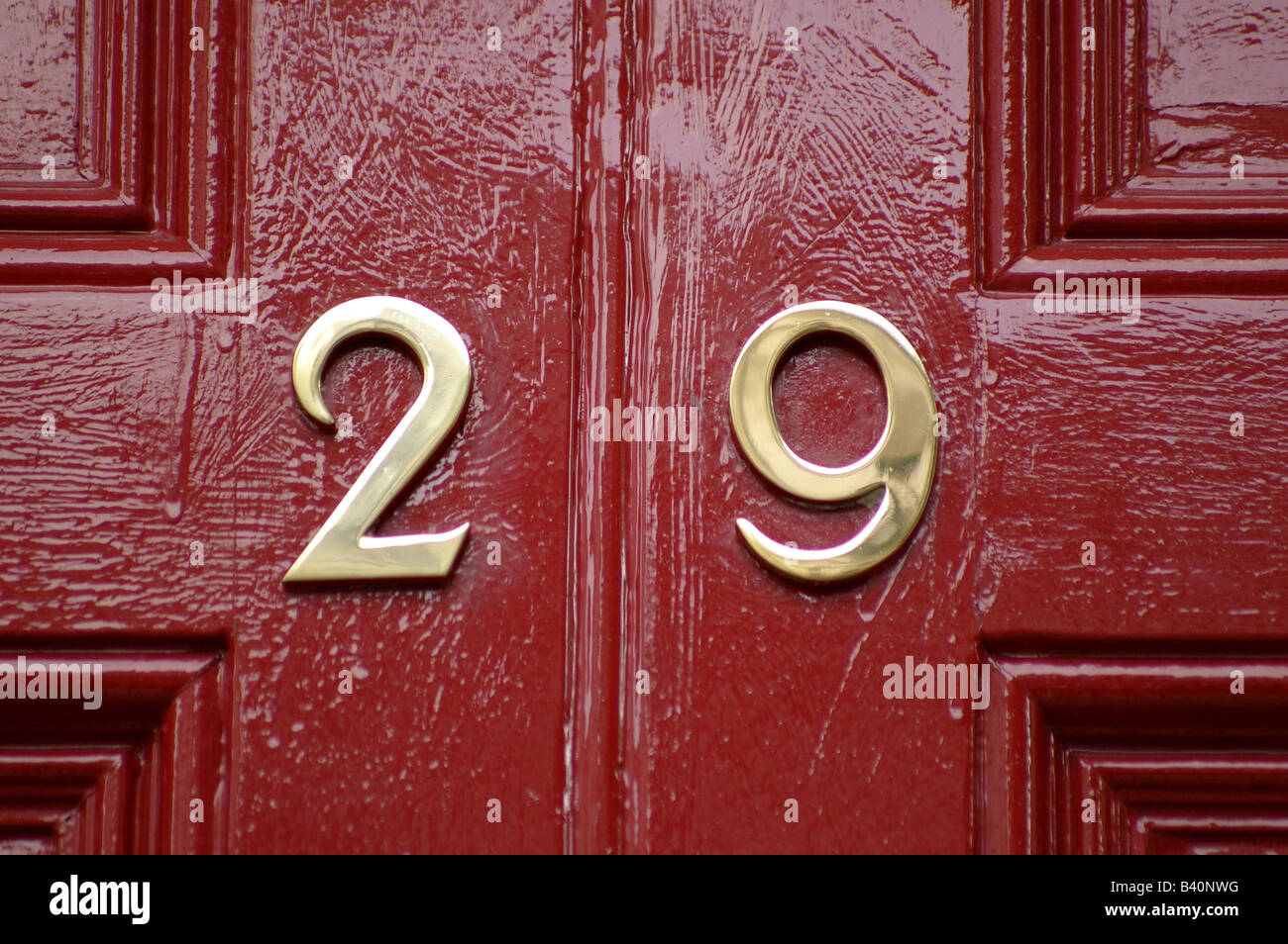 29 twenty-nine sign on a door Stock Photo - Alamy