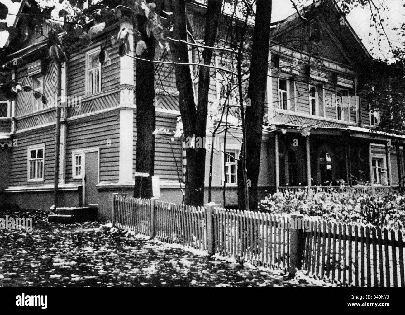 Tchaikovsky house klin hi-res stock photography and images - Alamy