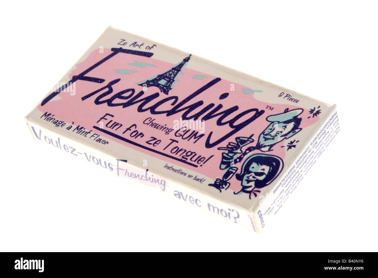 Designer Chewing Gum Stock Photo - Alamy