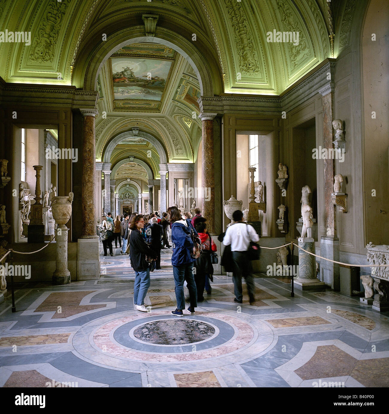 geography / travel, Italy, Rome, museums, Vatican museum, interior view ...