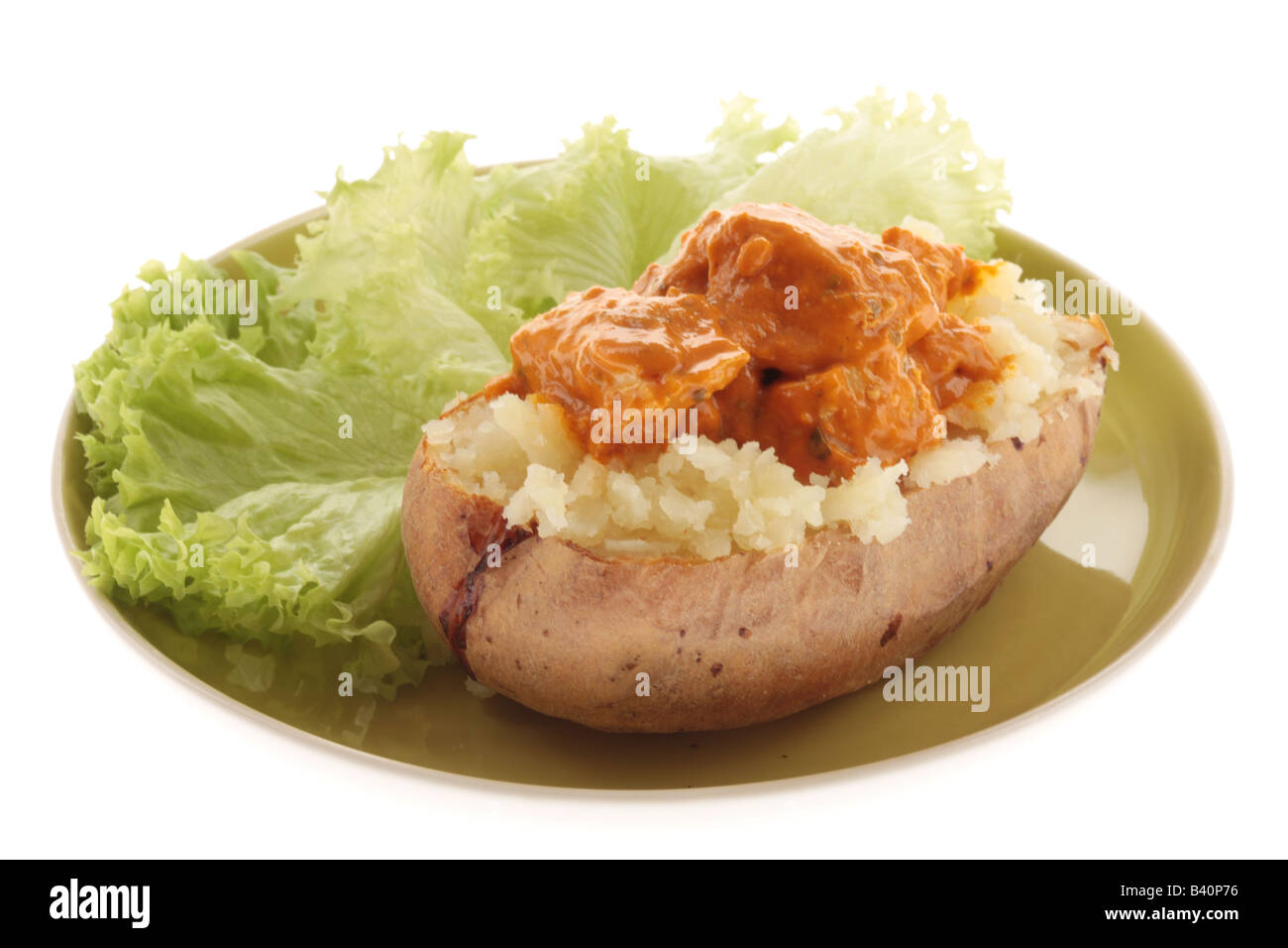 Jacket potato curry hi-res stock photography and images - Alamy