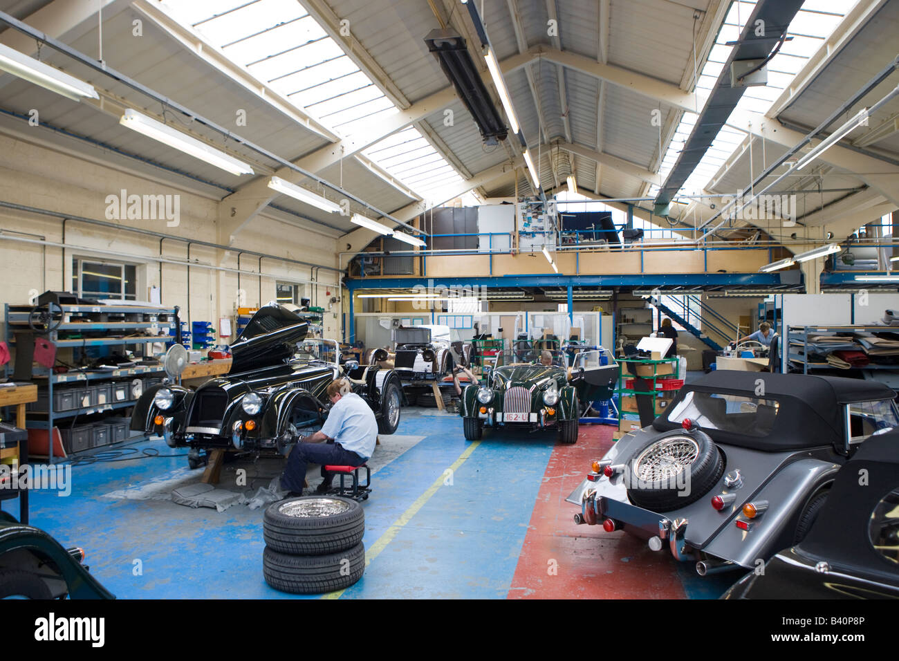 Morgan Cars BMW engine Stock Photo - Alamy