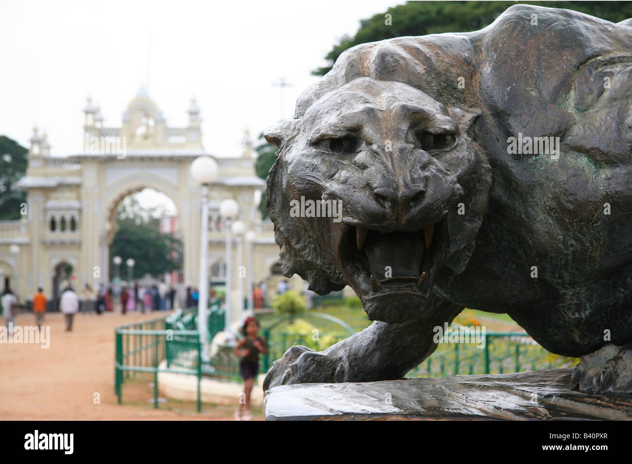Palace grounds at mysore hi-res stock photography and images - Alamy