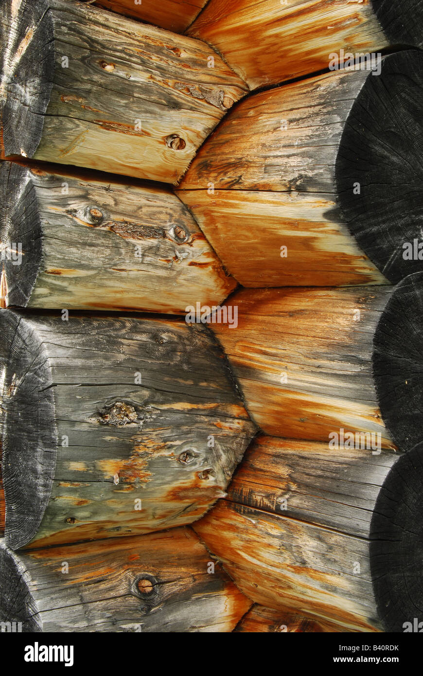 Hay drying barn, Hemavan, Vasterbottenslan, Swedish Lapland, Sweden ...