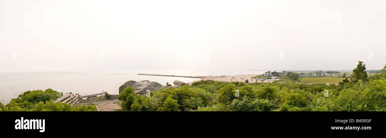 A classic New England beach named Meigs Point It is located in ...