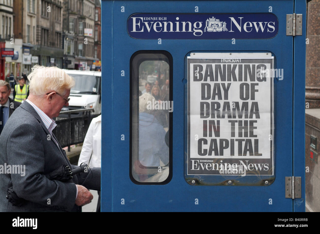 Edinburgh evening news hi-res stock photography and images - Alamy