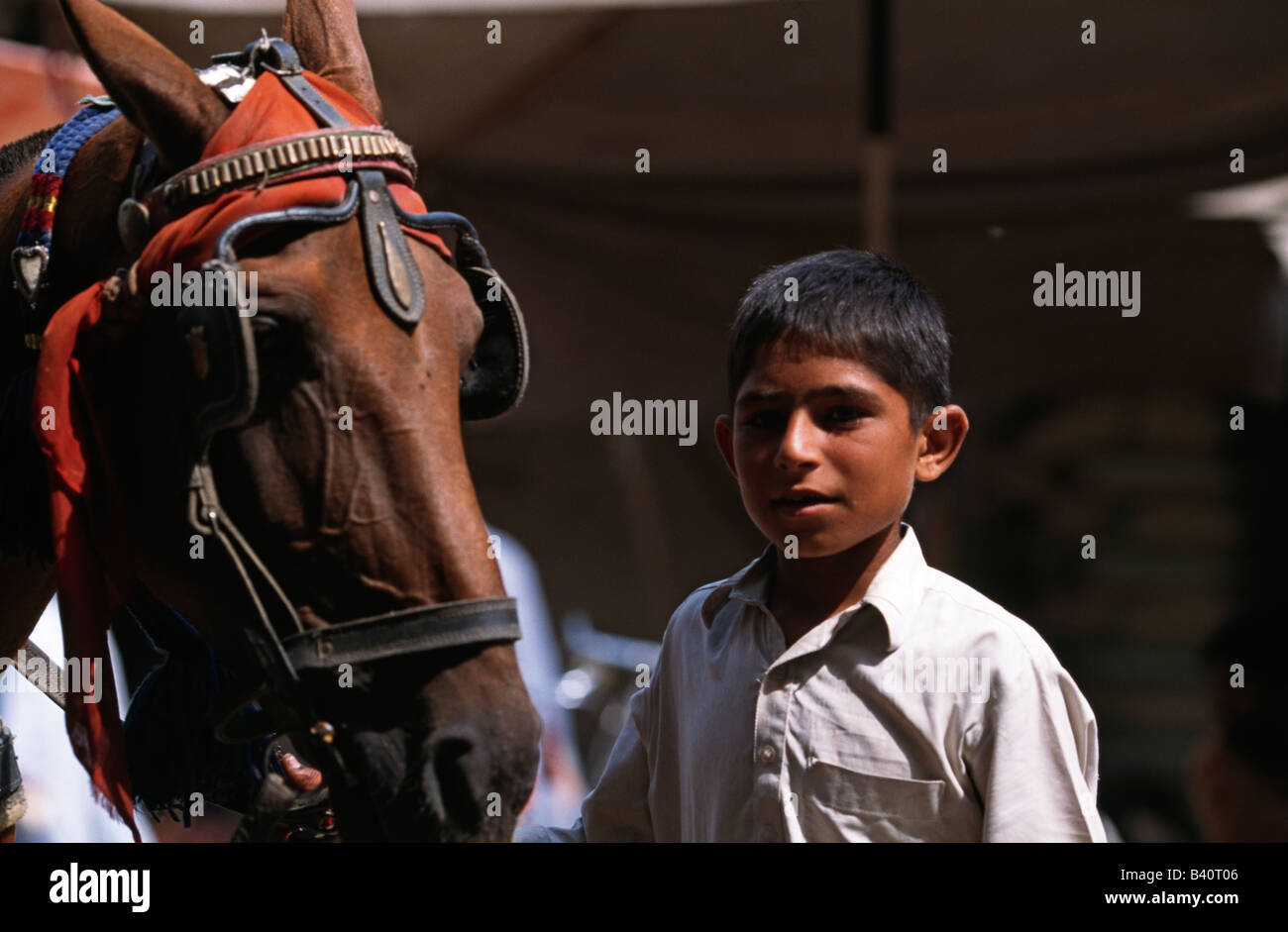 Potrait of a trader in the Saddar Bazaar in Rawalpindi, Pakistan Stock ...