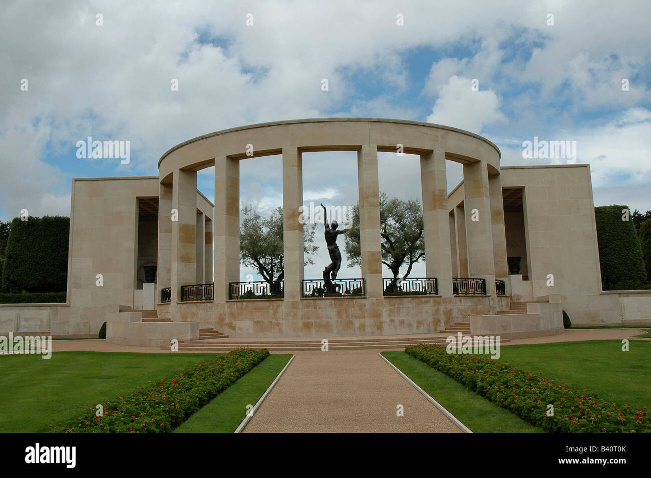 The Normandy American Cemetery and Memorial Stock Photo - Alamy